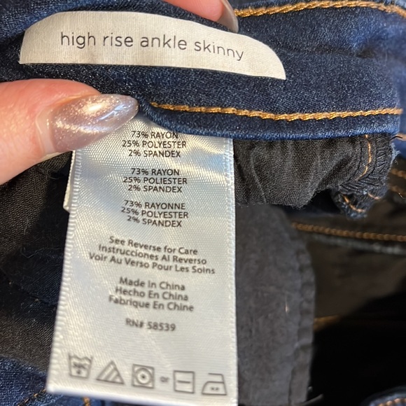STS Blue | Jeans | Final Sale Sts Blue High Rise Ankle Skinny | Poshmark